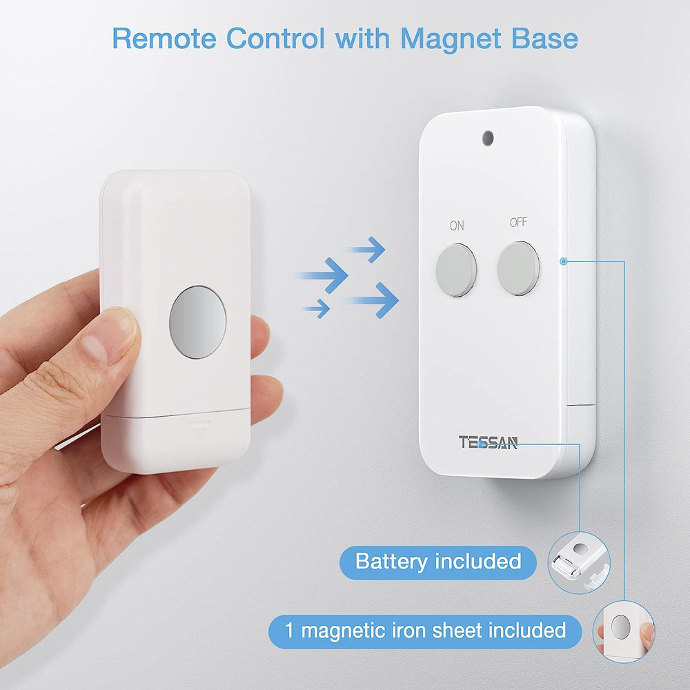 Remote Control Plug Socket 30m Remote Control Range